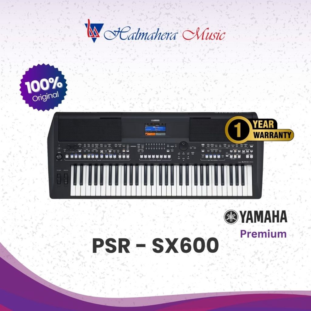 Jual Yamaha PSR SX600 / PSR SX 600 / PSR-SX-600 | Keyboard | Shopee ...