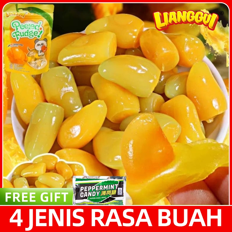 Jual [HALAL] LIANGGUI Permen Buah Jelly Kupas 3 Varian Rasa / Permen ...