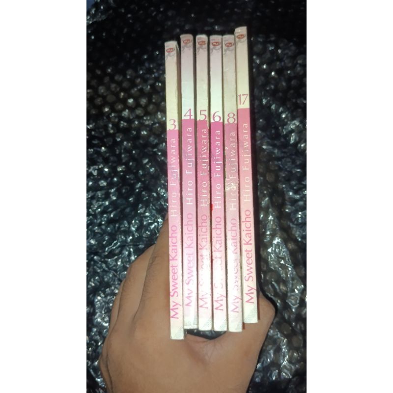 Jual komik manga my sweet kaicho cabutan/set vol 3,4,5,6,8 bekas murah ori karya hiro fujiwara ...