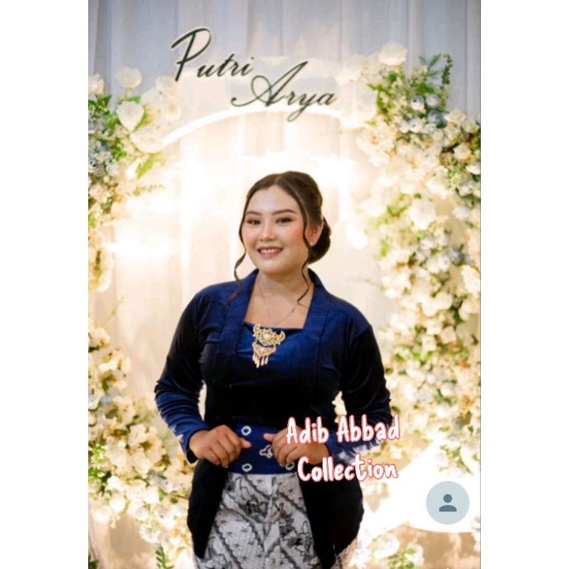 Jual SET KEBAYA BLUDRU KUTHU PENDEK (ATASAN+ANGKIN+ROK) | Shopee Indonesia