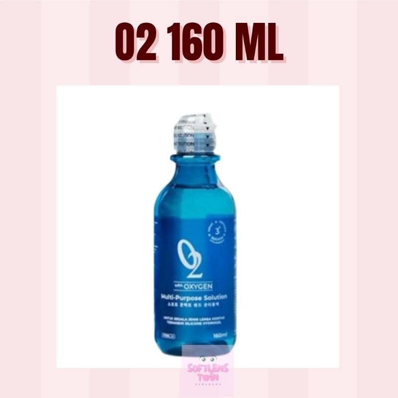 Jual CAIRAN SOFTLENS O2 OXYGEN 160 ML | Shopee Indonesia