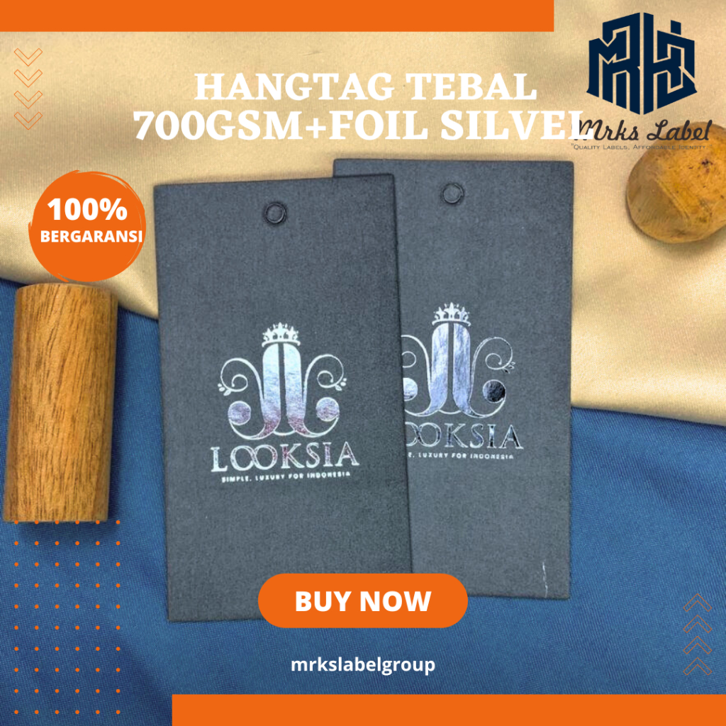 Jual [FREE DESIGN]custom design suks-suka/hangtag tebal/hangdtag ivory ...