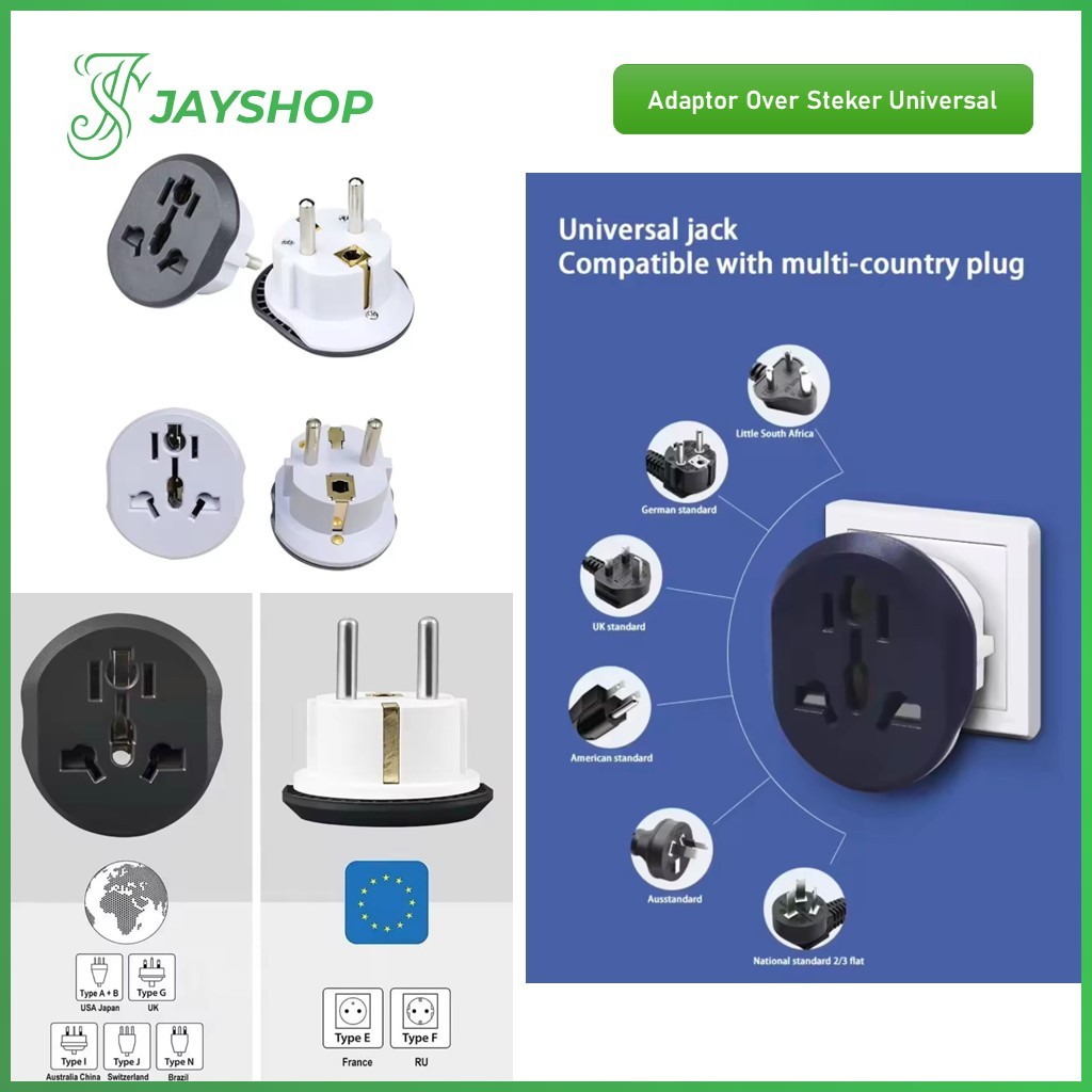 Jual Over Steker Universal Travel Adaptor Sambungan Colokan Listrik ...