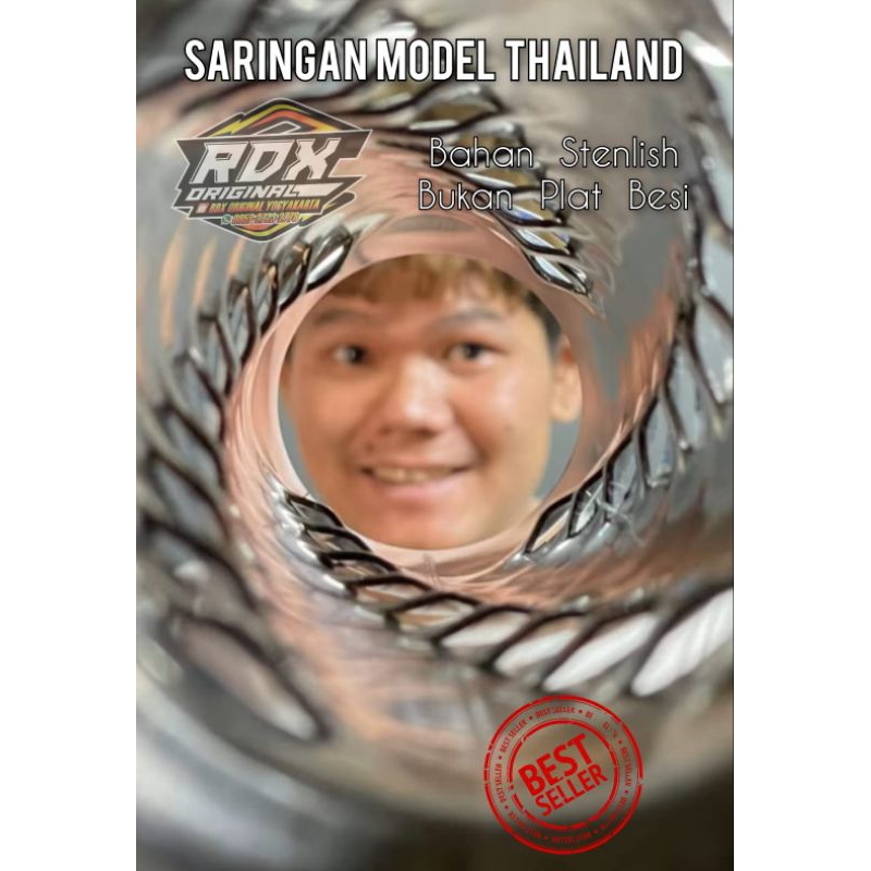 Jual Saringan Knalpot Thailand Ulir Spiral Original RDX Jogjakarta. | Shopee Indonesia
