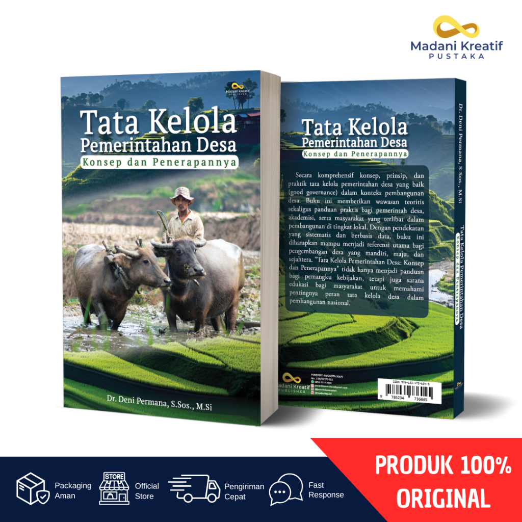 Jual BUKU TATA KELOLA PEMERINTAHAN DESA KONSEP DAN PENERAPANNYA - DENI ...