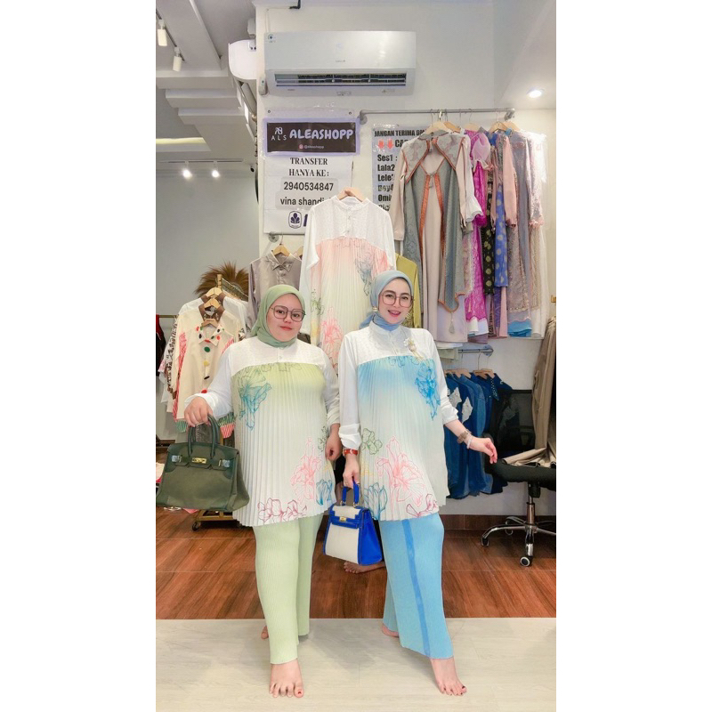 Jual Aleashopp | Nichol blouse ALS | ootd kece by aleashopp | Shopee Indonesia