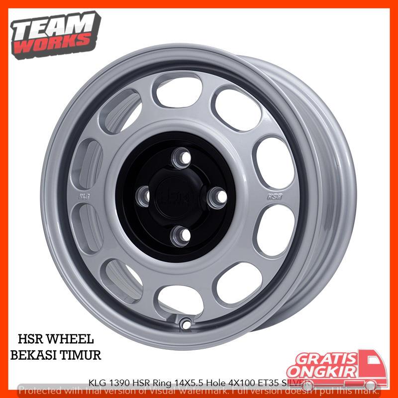 Jual VELG MOBIL RING14 HSR KLG R14 LEBAR55 PCD4X100 ET35 TAMPILAN ...