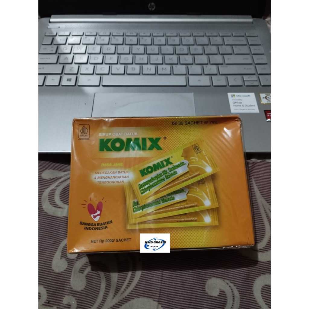 Jual Komix Jahe - 1 Box @ 30 Sachet 7 ml | Shopee Indonesia
