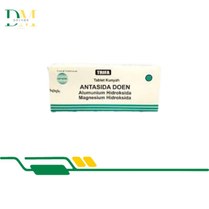 Jual Antasida Doen Box Isi 100 Tablet - Obat Maag & Asam Lambung ...