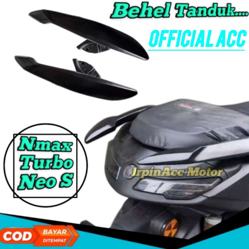 Jual Behel Tanduk Nmax Techmax Turbo Neo S Begel Tanduk Nmax 2024 2025 ...