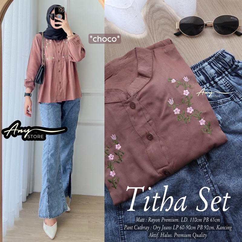 Jual TITHA SET KULOT by ANY | Shopee Indonesia