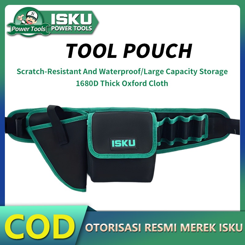 Jual ISKU Tas Pinggang Perkakas Tukang Serbaguna Tas Toolkit Electrical ...
