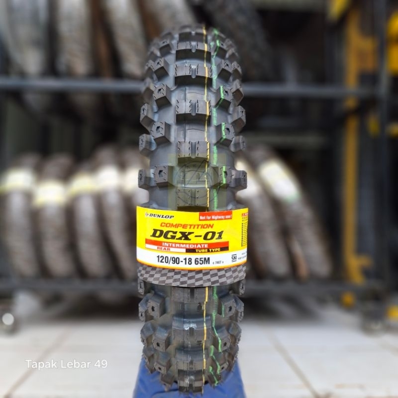 Jual Ban DUNLOP DGX 01 120.90.18 Ring 18 Rear Ban Offroad Motor Cross ...