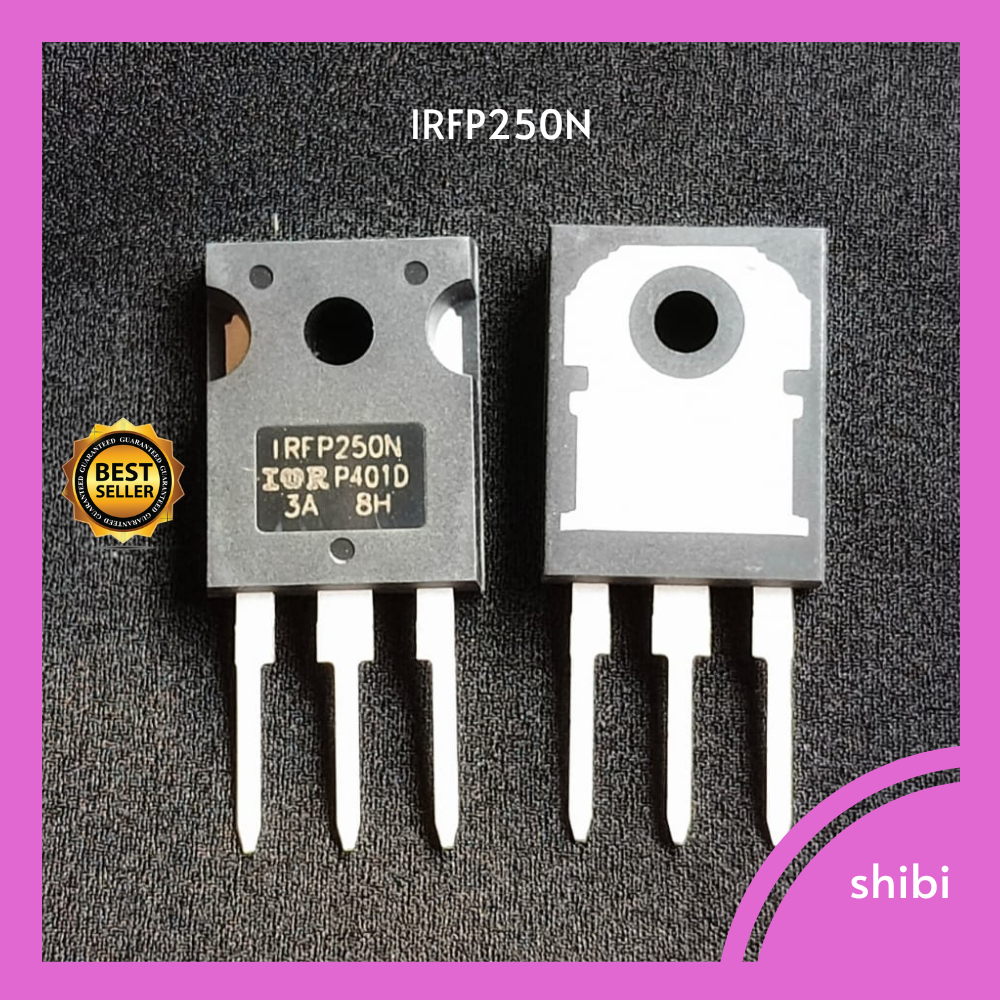 Jual IRFP250N MOSFET IRFP 250N 33A 200V BARU BUKAN CABUTAN | Shopee ...