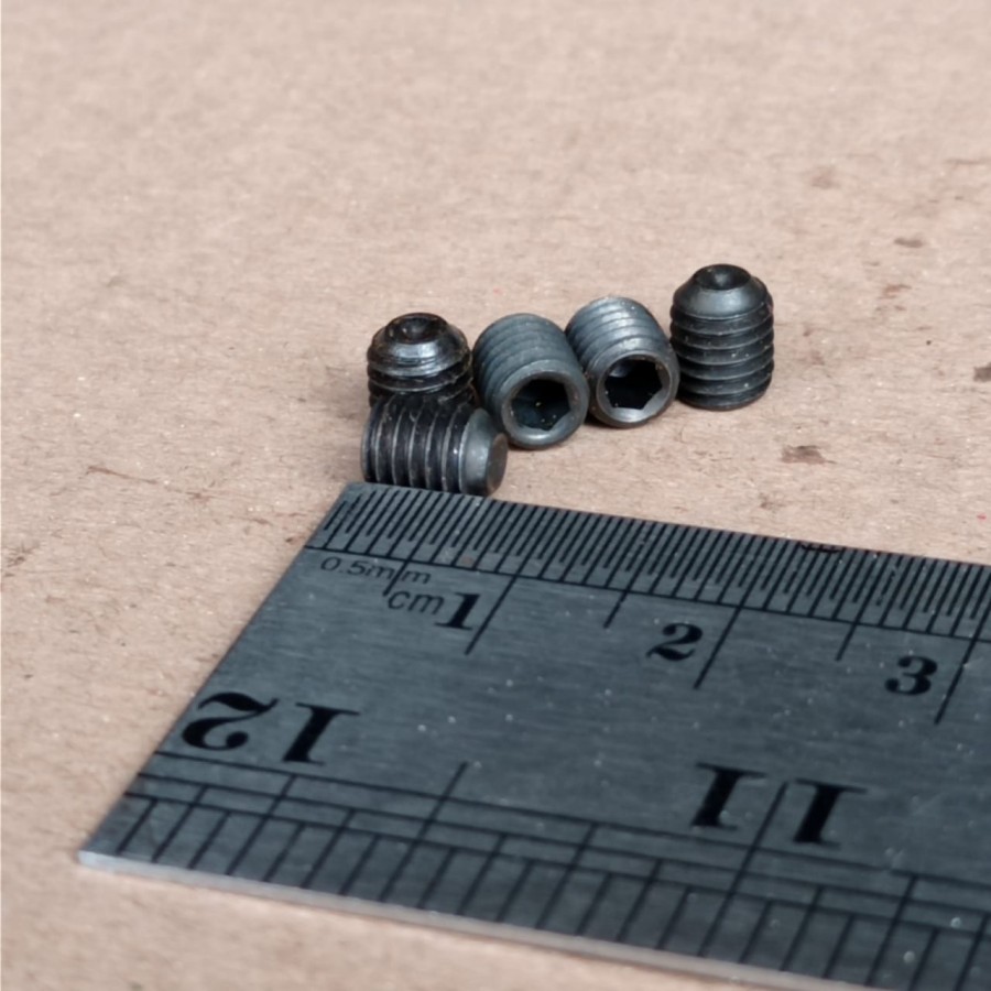 Jual BAUT L TANAM M5X6 BAJA PANJANG 6MM HITAM BAUD 8 KUNCI L 2,5 L2,5 TANAM M5 X 6 5X6 5 X 6 ...