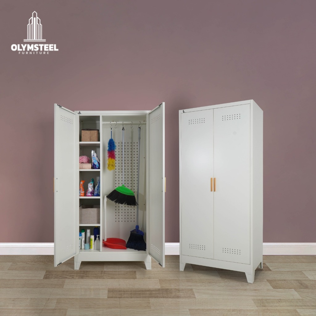 Jual MORE Olymsteel OMS 2P 001 WHITE / Rak Besi Serba Guna / Rak Dapur ...