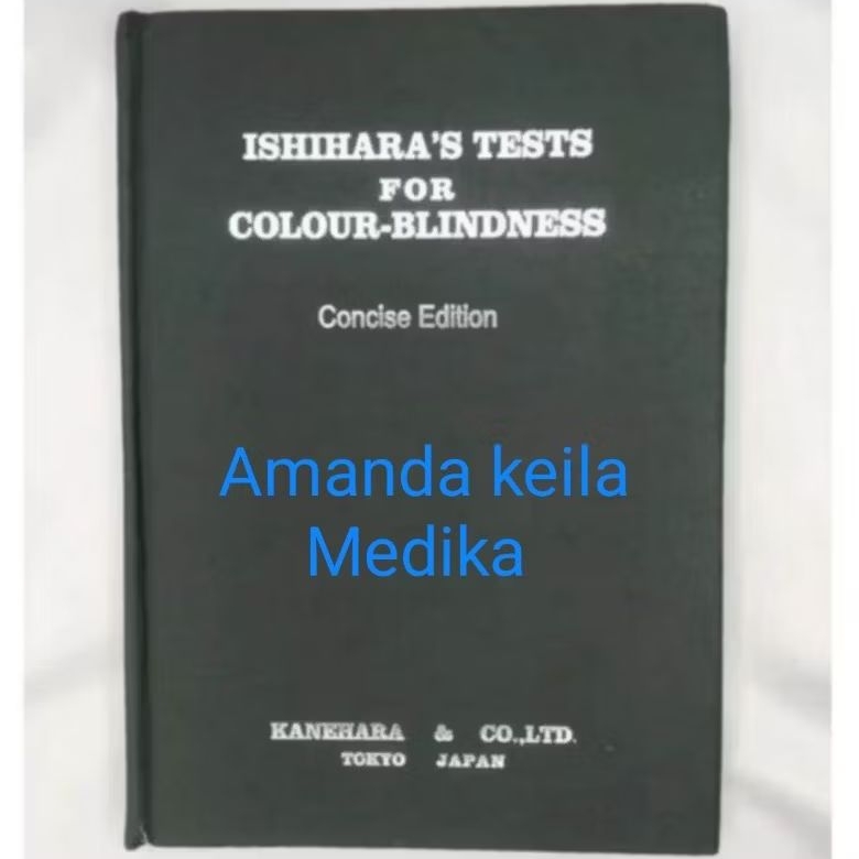 Jual Buku Isihara 14 Lembar / Ishiharas 14 Plates Tests For Colours ...