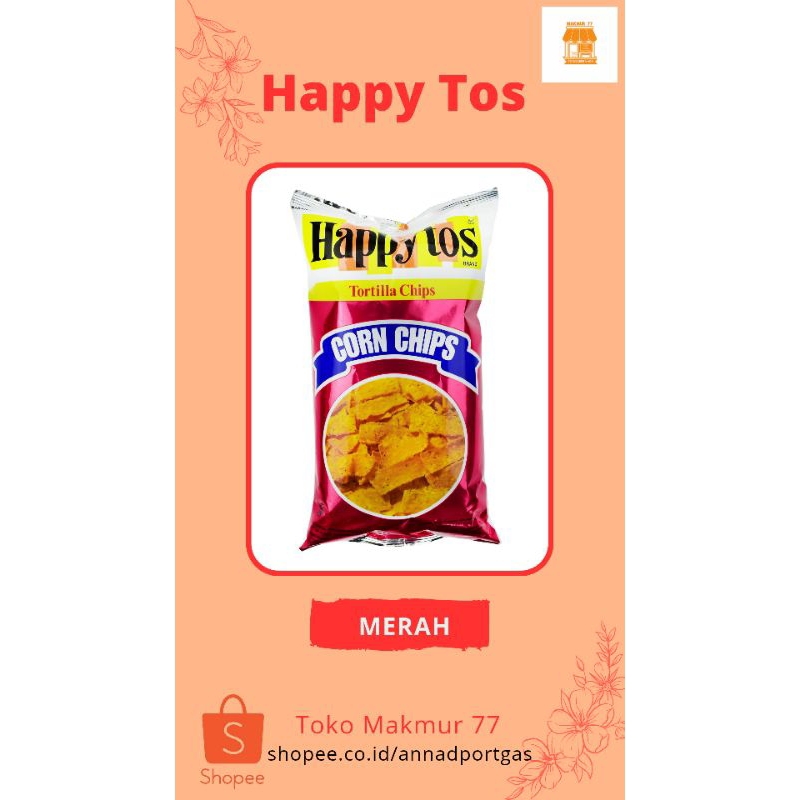Jual Happy Tos Merah 140 gram | Shopee Indonesia