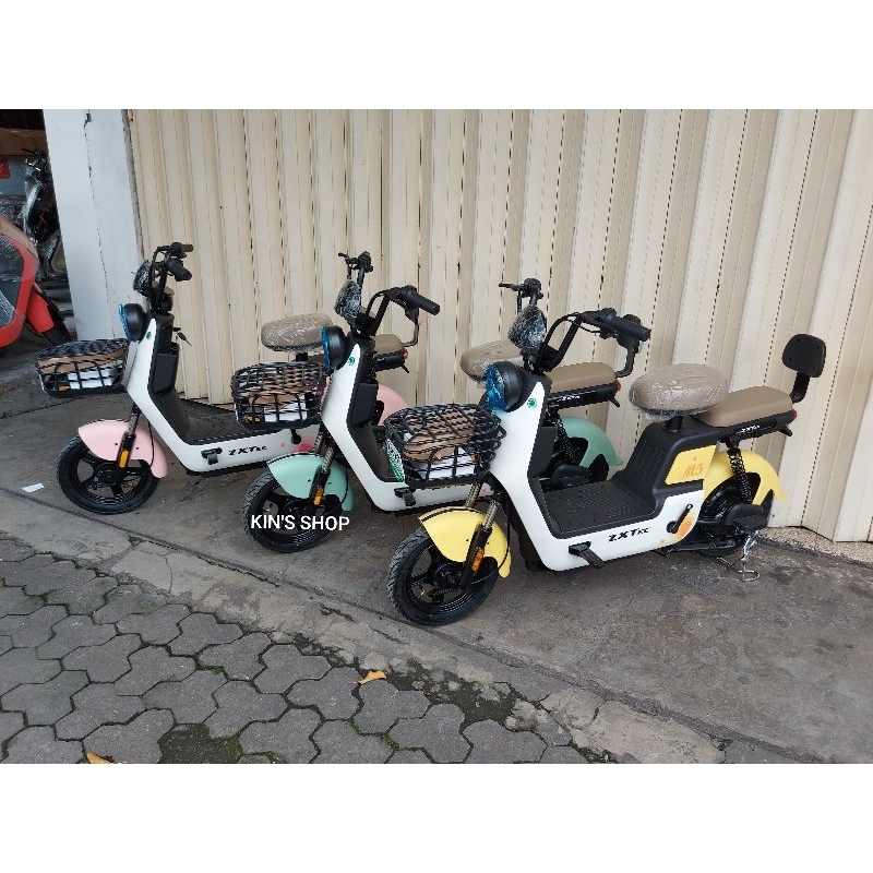 Jual SEPEDA LISTRIK ZXT ZXTEC TIPE M5 NEW 500 WATT | Shopee Indonesia