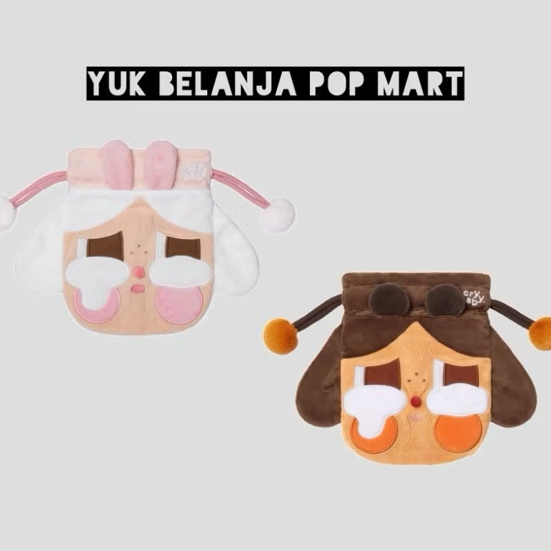 Jual [READY] ORIGINAL POPMART CRYBABY Crying Again Series - Storage Bag ...
