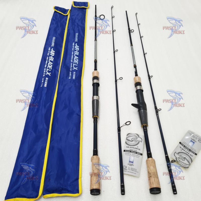 Jual Joran Spinning & BC Seahawk Air Blade LX 165 180 carbon hollow ...