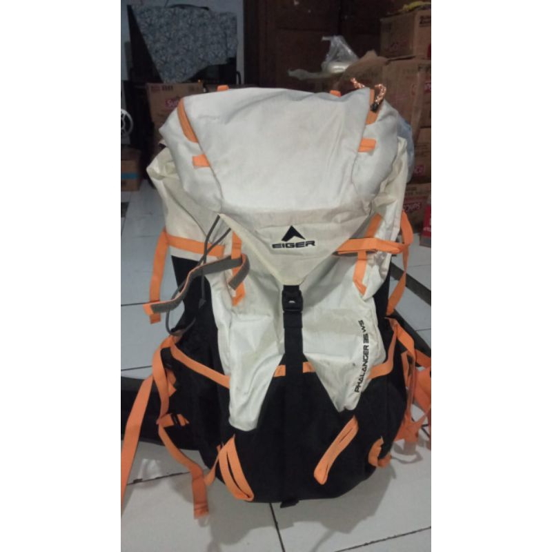 Jual Carrier second eiger phalanger 35L | Shopee Indonesia