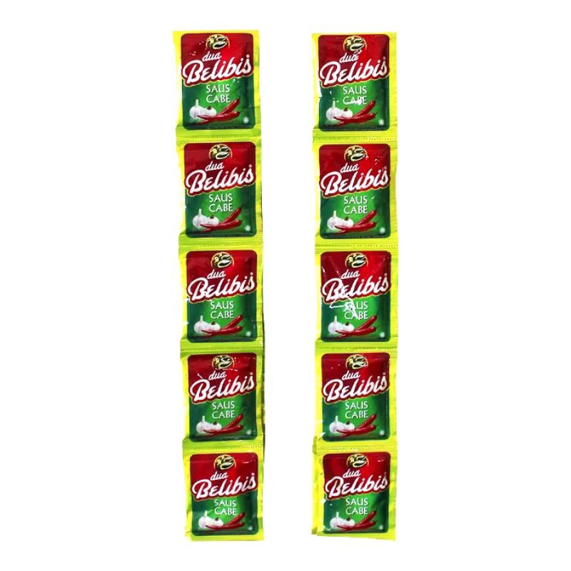 Jual Dua Belibis Saus Cabe 10 sachet @18gr | Shopee Indonesia