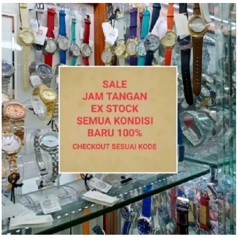 Jual FLASH SALE JAM TANGAN KODE 1-15 CO SESUAI KODE BARANG | Shopee ...