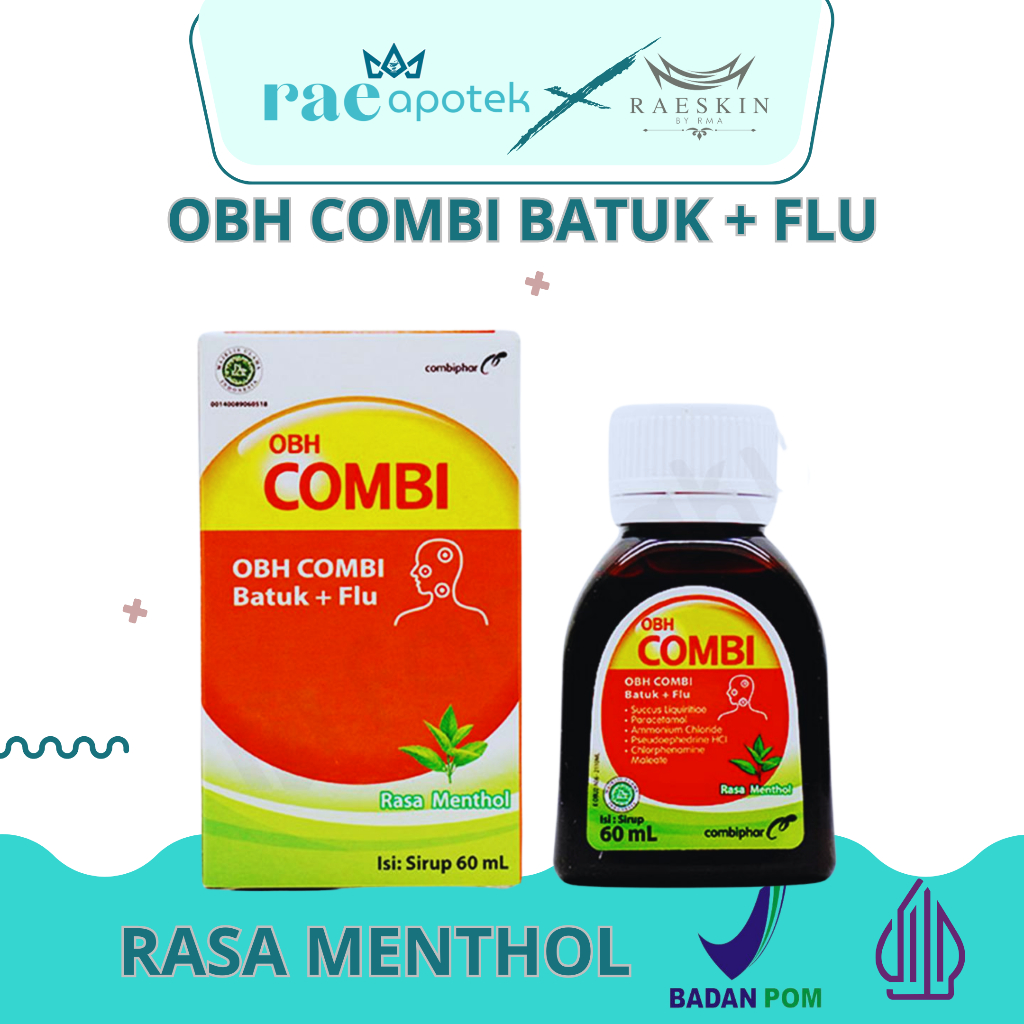 Jual OBH COMBI BATUK FLU RASA MENTHOL | Shopee Indonesia