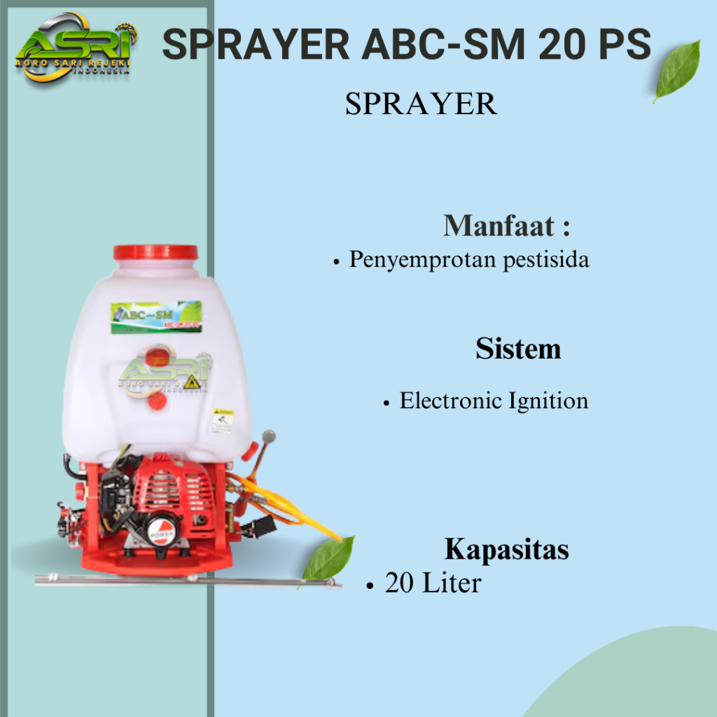 Jual Sprayer Mesin Semprot Tanaman ABC SM Type ABC 20 PS | Shopee Indonesia