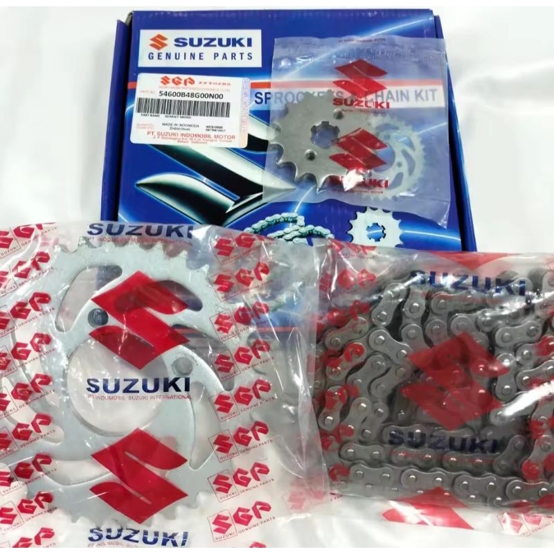 Jual GEAR SET SUZUKI SMASH LAMA/SMASH NEW/SMASH TITAN/SHOGUN 110/SHOGUN 125/ORIGINAL | Shopee ...