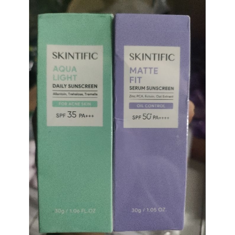 Jual SKINTIFIC - Skintific Matte Fit Serum Sunscreen SPF 50PA+++30g ...