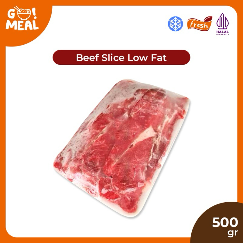 Jual BEEF SLICE LOW FAT / BEEF SLICE NON FAT / DAGING GRILL | Shopee ...