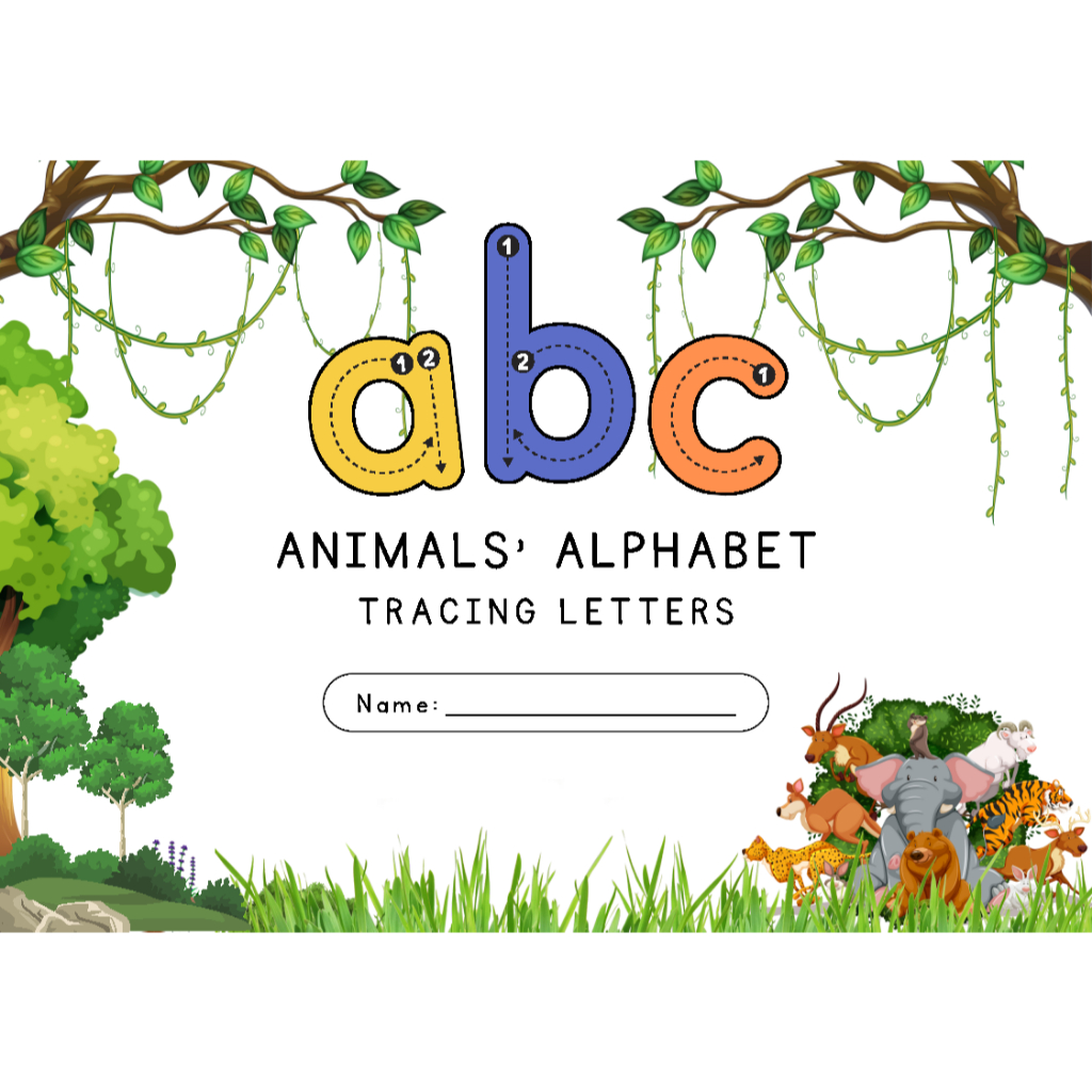 Jual Belajar menulis Alphabet Anak "Petualangan Menulis Alphabet Seru ...