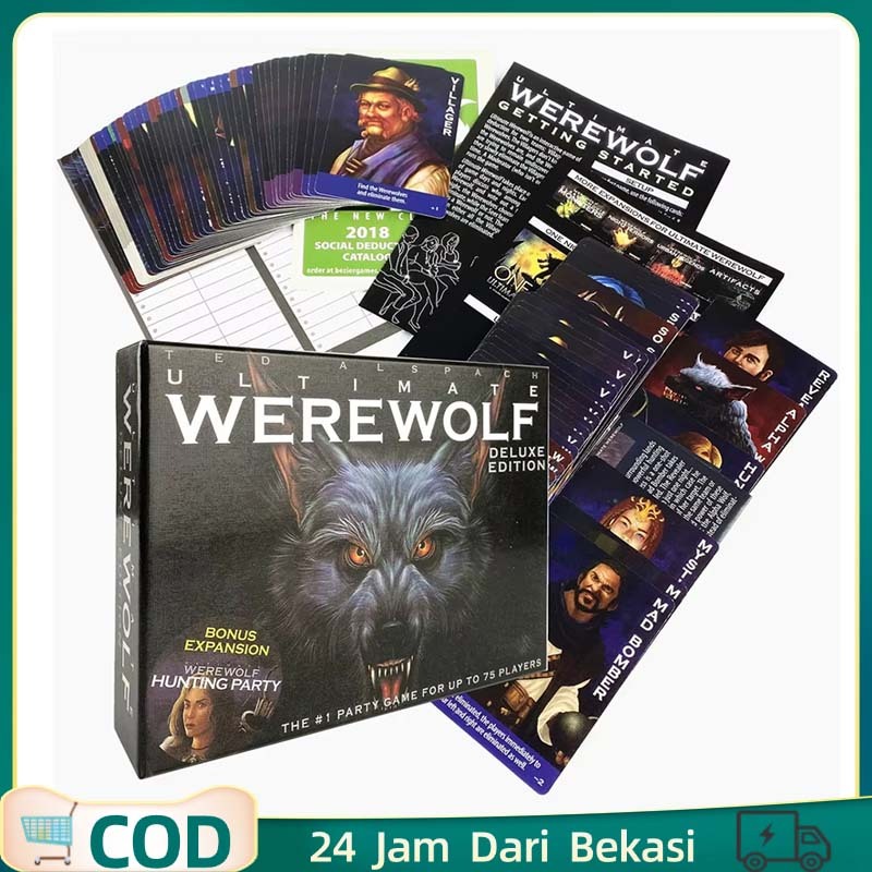 Jual Werewolf Card Indonesia Kartu Warewolf Deluxe Edition Board Game ...