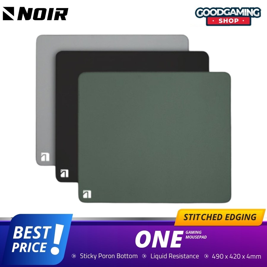 Jual Noir One Mouse Pad Gaming Plus / Equal / Minus Mousepad - Gaming ...