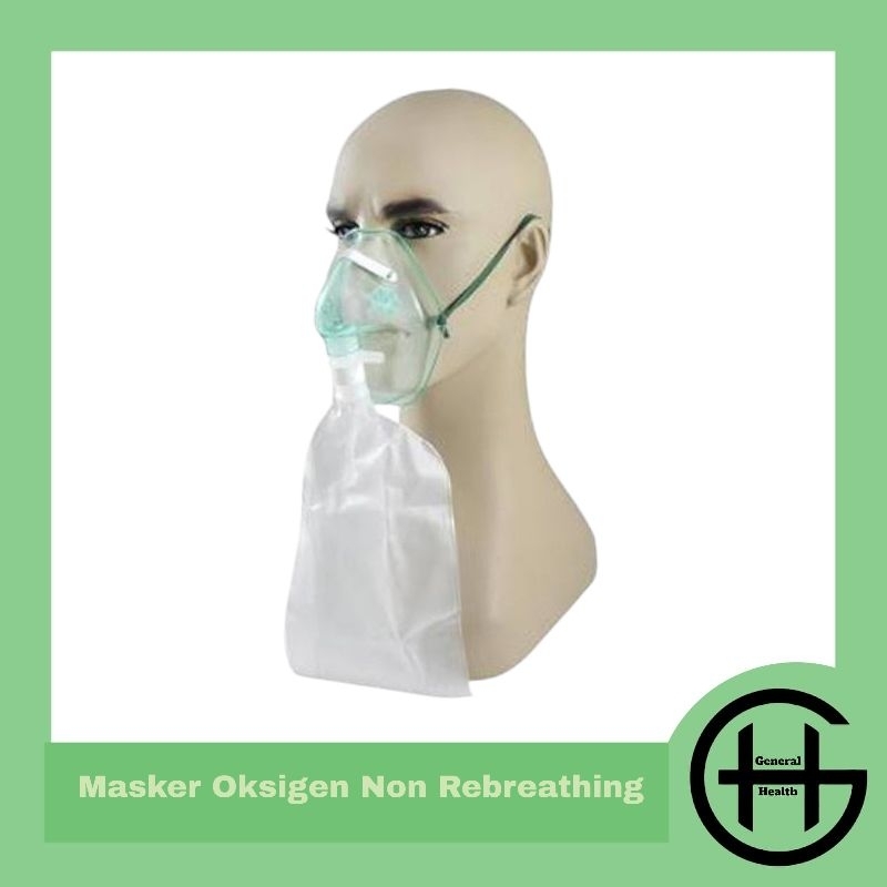 Jual Masker Oksigen Non Rebreathing Mask Masker Oksigen NRM | Shopee ...