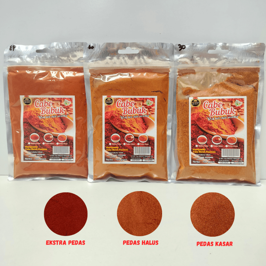 Jual CABE BUBUK ASLI 100 GRAM | CHILI POWDER KUALITAS GRADE A | Shopee ...