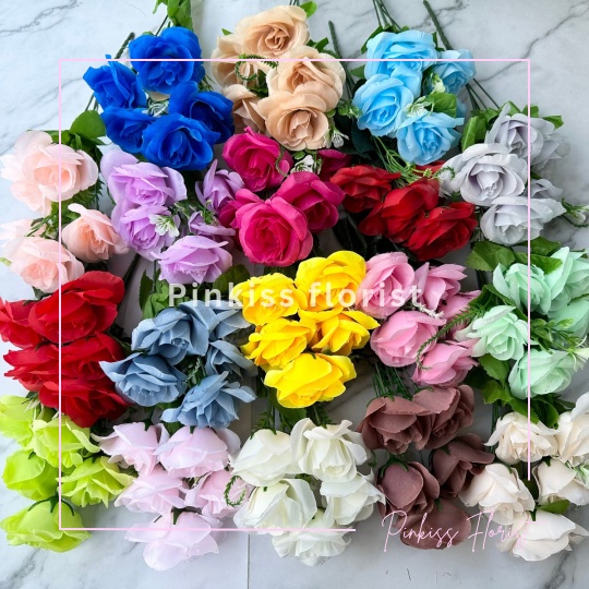 Jual Bunga mawar rose Pretty dekor | Shopee Indonesia