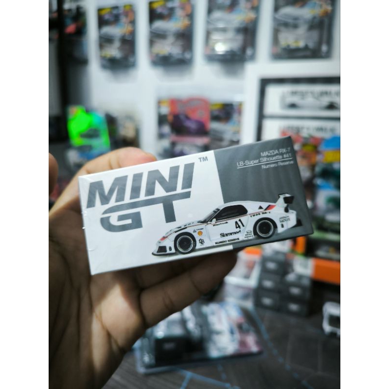 Jual Mini GT Mazda RX 7 LBwK warna Putih | Shopee Indonesia