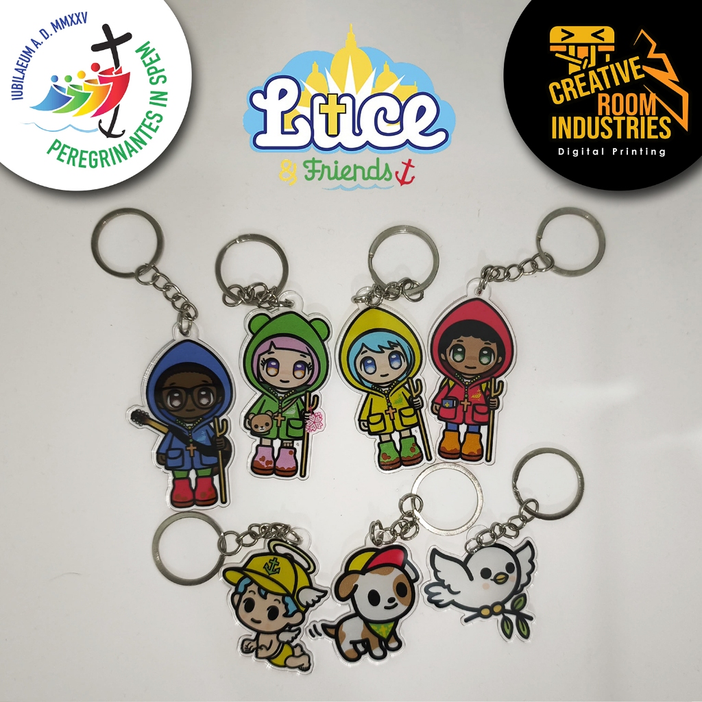 Jual GANTUNGAN KUNCI YUBELIUM 2025 LUCE & KAWAN-KAWAN | Shopee Indonesia