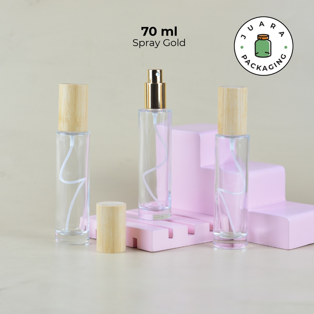 Jual Botol Parfum Spray Kaca 70ml – Botol Kaca Bening Tebal Premium ...