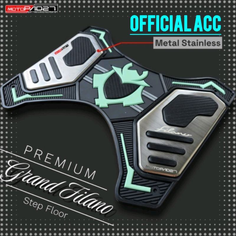 Jual Karpet Grand Filano dengan Bordes Pijakan Kaki Stainless Karet ...