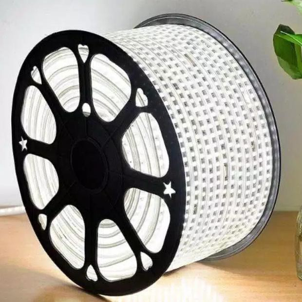 Jual Paket Lampu LED Strip 220V Lengkap Tinggal Colok 16-20meter ...