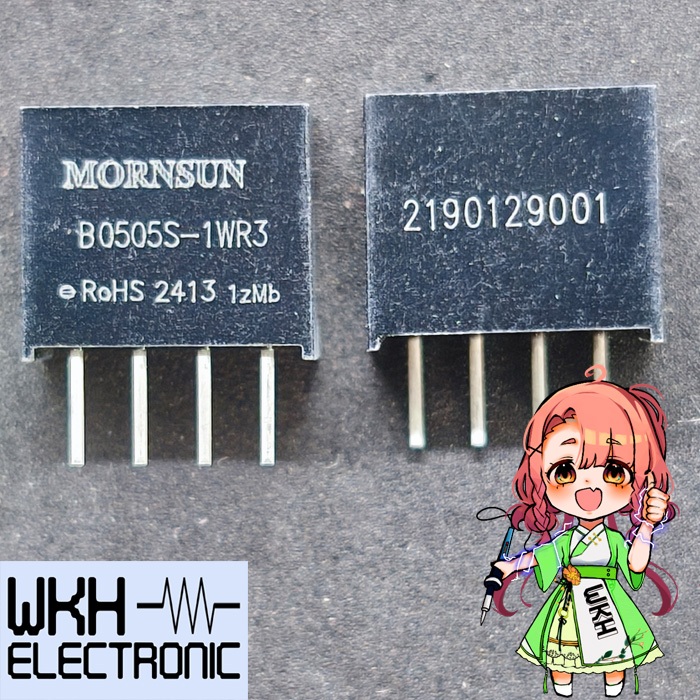 Jual B0505S-1WR3 DC isolated power module BS0505S 1WR3 5V to 5V ...