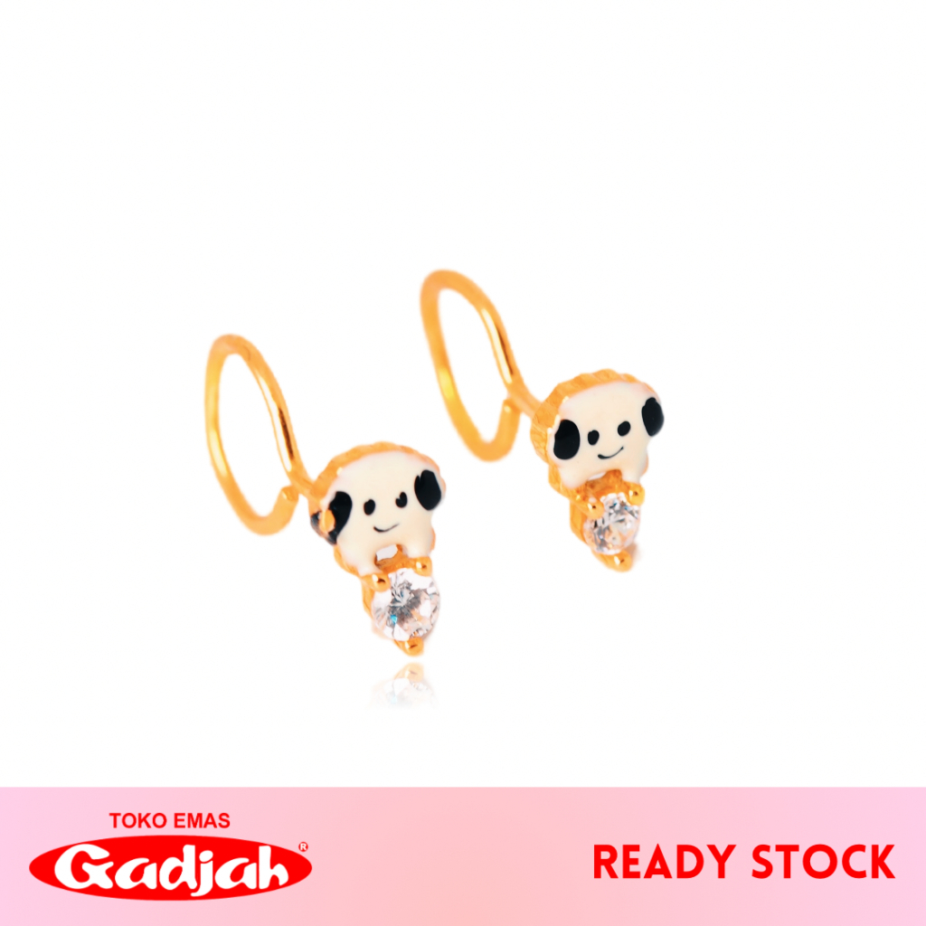 Jual Giwang Emas Toge Solitaire Puppy - Toko Emas Gadjah | Shopee Indonesia