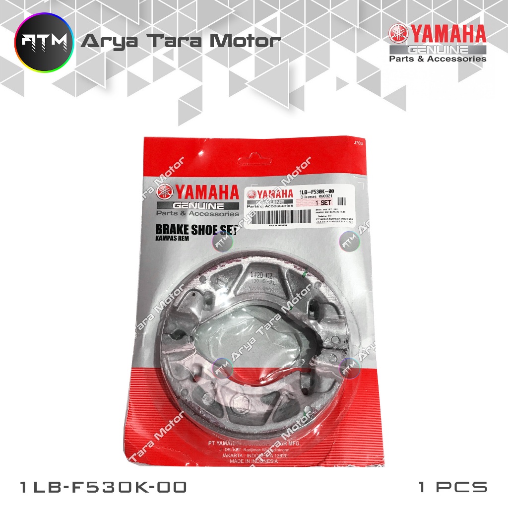 Jual Prodo Rem/ Kampas Rem Belakang Mio 125, Xeon RC, Xeon GT 125 1LB ...