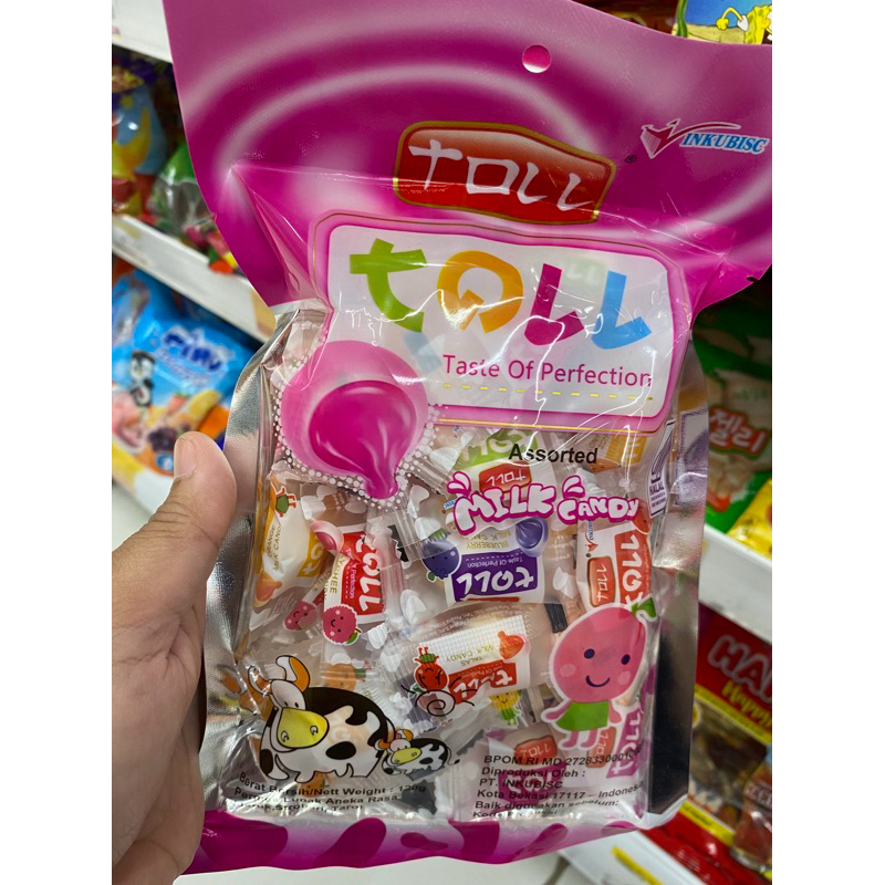 Jual Toll milk candy assorted pack 120 gram permen enak | Shopee Indonesia