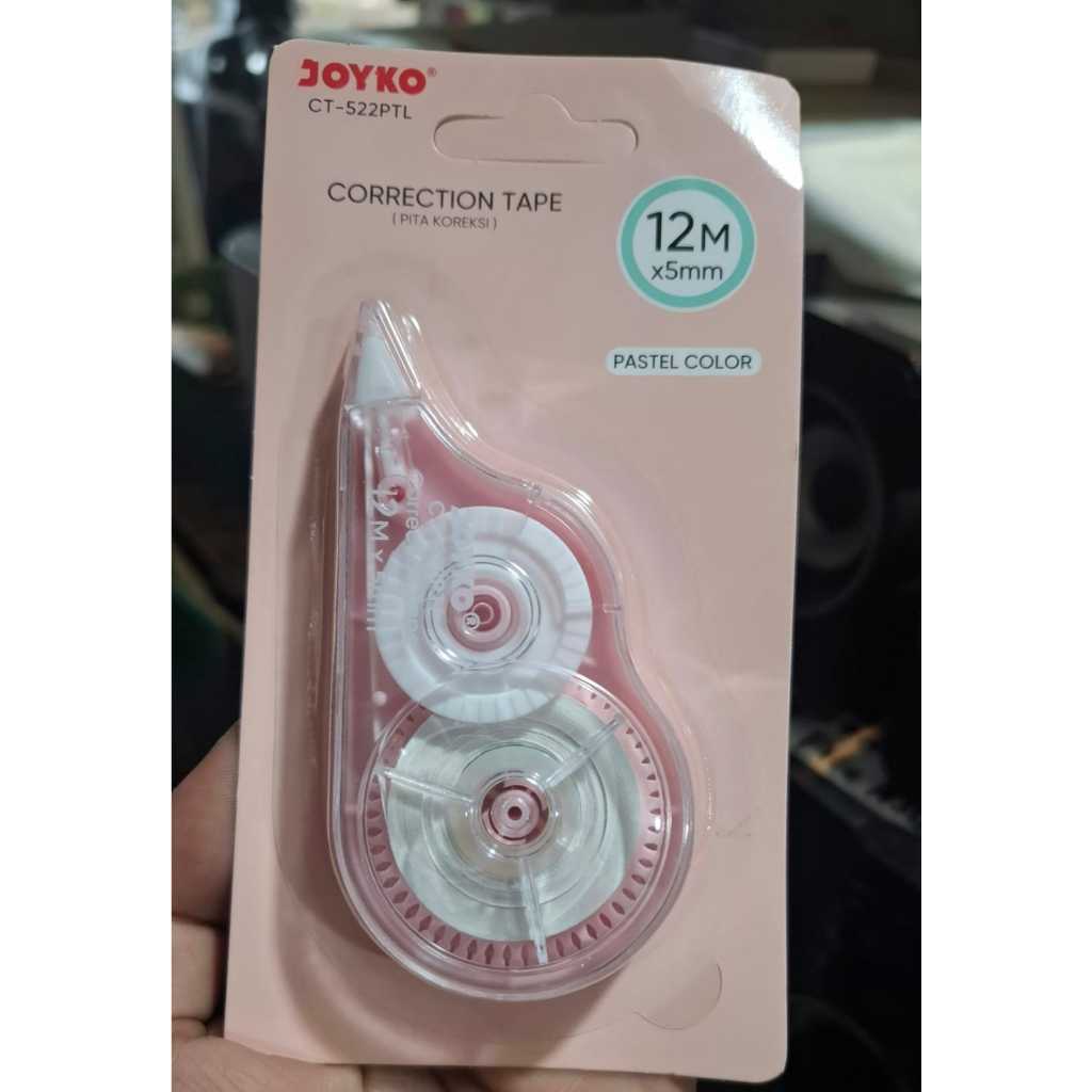 Jual Tip-ex Roll Joyko CT-522PTL / Correction Tape Joyko (12M x 5mm ...