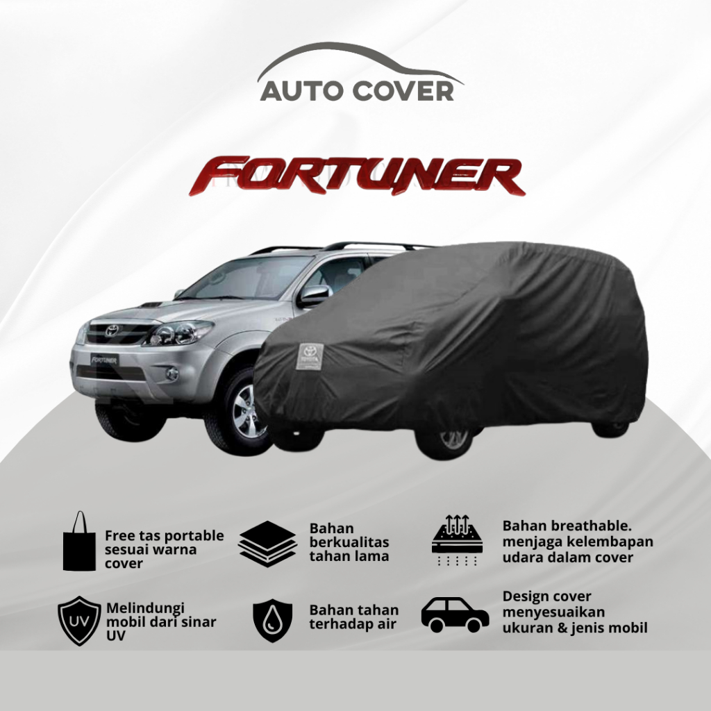 Jual Autocover Cover Mobil Fortuner Body Car Premium Rocky Superior ...